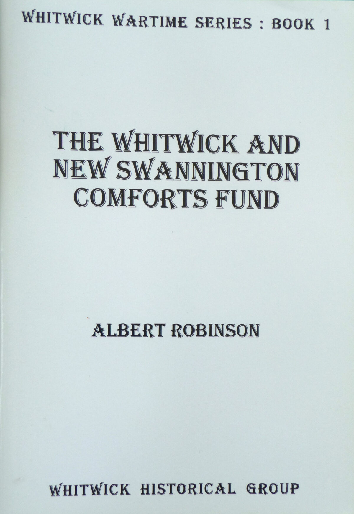 Products – Whitwick Historical Group