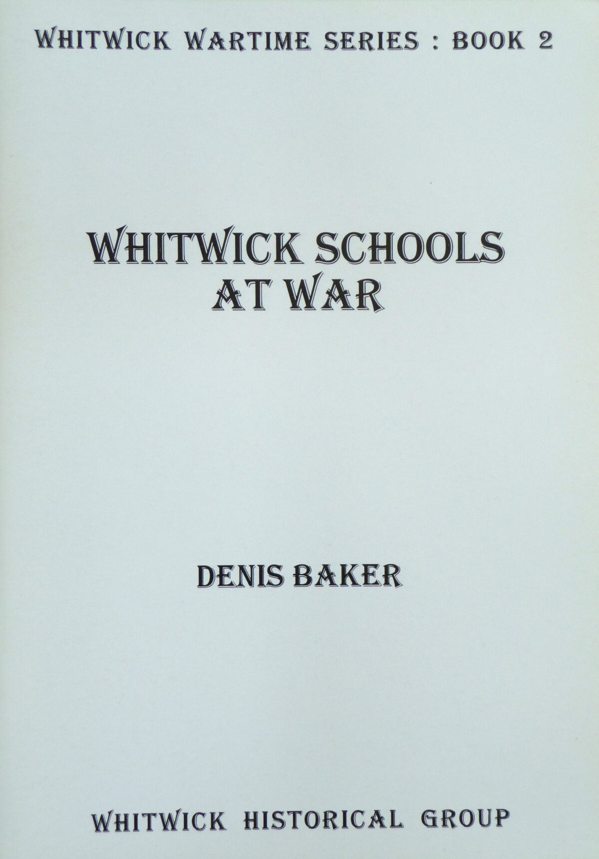 Products – Whitwick Historical Group